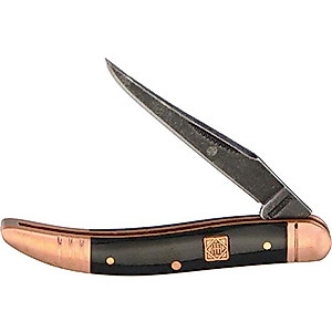 Rough Ryder KB106/RR1588 Baby Toothpick Copper Bolster