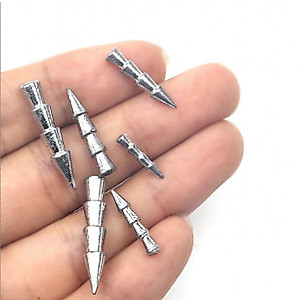 WellieSTR 30pcs (2.0g) Nail Weights Insert Sinkers Neko Weight Neko Rig Nail Weight Sinkers Connector Fishing Insert Weight for Neko/Wacky Rig Fishing,Worms Fishing Accessories Tools Fish Tackle