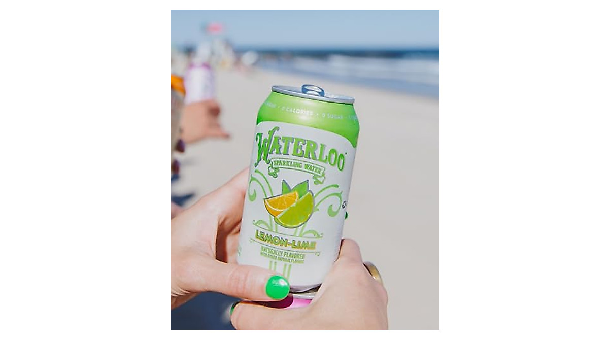 Waterloo Lime Sparkling Water: Zero Calorie, Sugar-Free