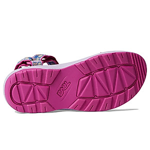 Teva Hurricane XLT 2 Sandal, Butterfly Pastel Lilac, 3 US Unisex Little Kid