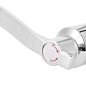 Wifehelper Household Kitchen Faucet Single Cold Wall-Mounted Faucet Tap G1/2in Rotate (Without Hose)