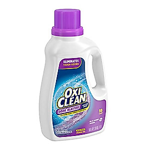 OxiClean Odor Blasters Odor and Stain Remover Laundry Booster Liquid, 50 fl oz