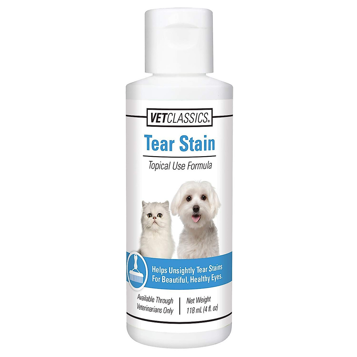 Vet Classics Tear Stain Topical Remover Liquid (4 oz)