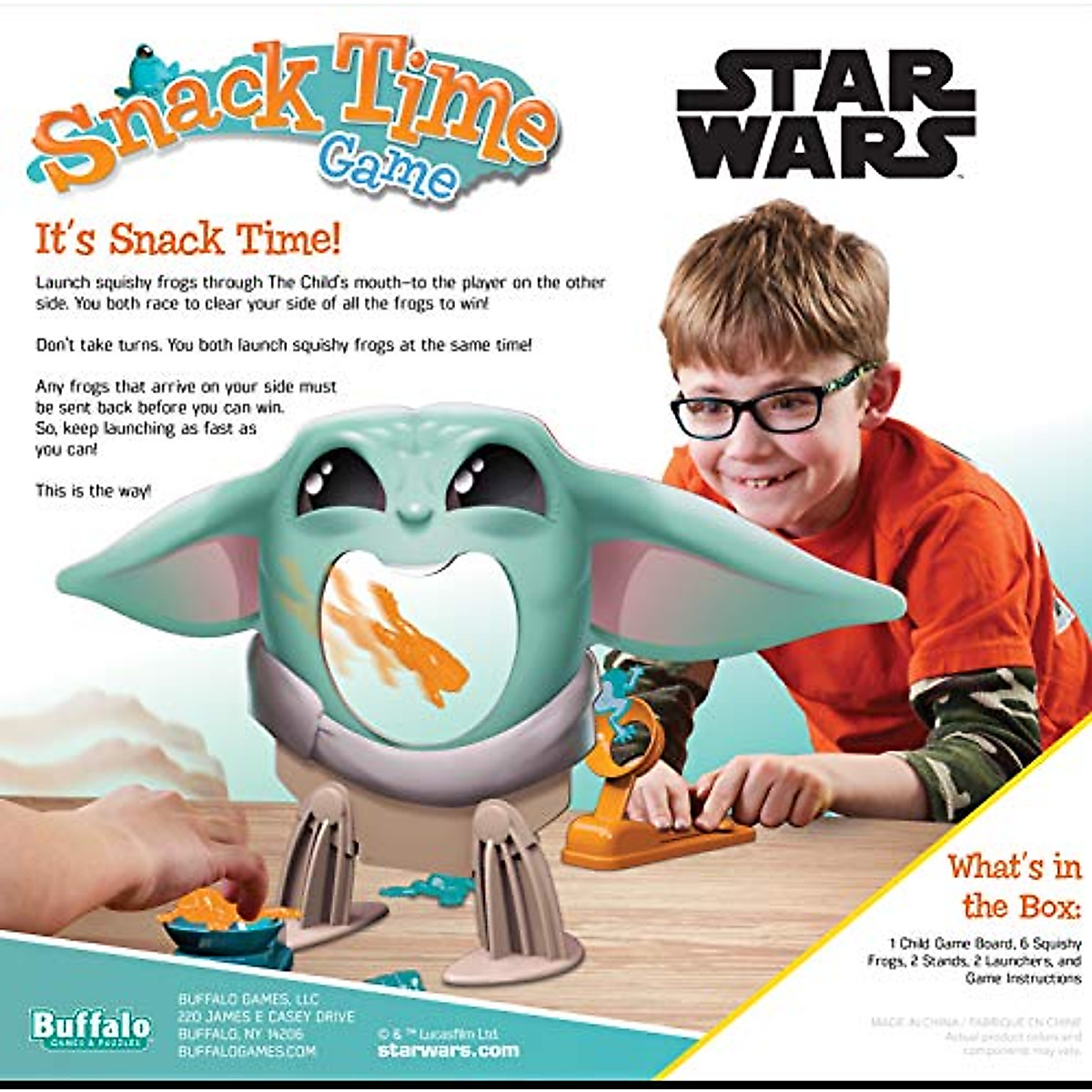 Buffalo Games Star Wars The Mandalorian - Snack Time Game