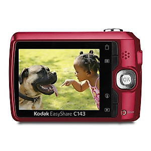Kodak Easyshare C143 Digital Camera (Red)