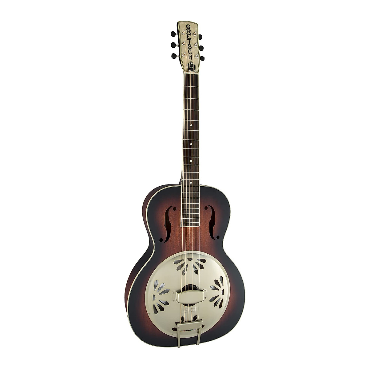 Gretsch G9241 Mahogany Round Neck 6-String Acoustic-Electric Resonator Guitar (Right-Handed, 2-Color Sunburst)