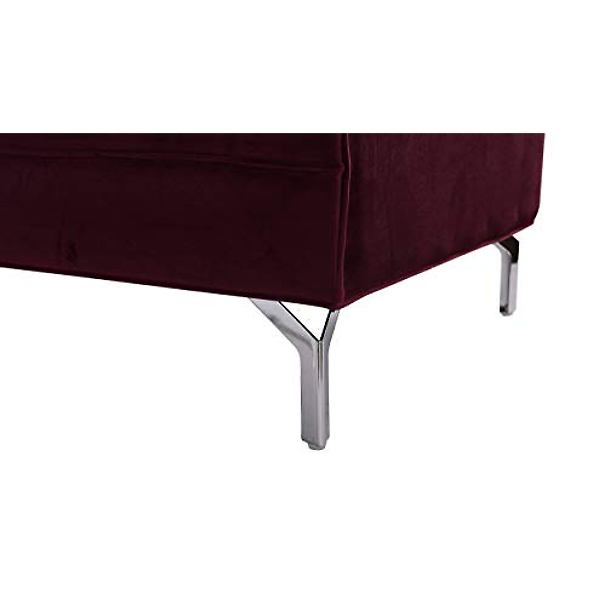 Sandy Wilson Home Elaine Sofa, Burgundy