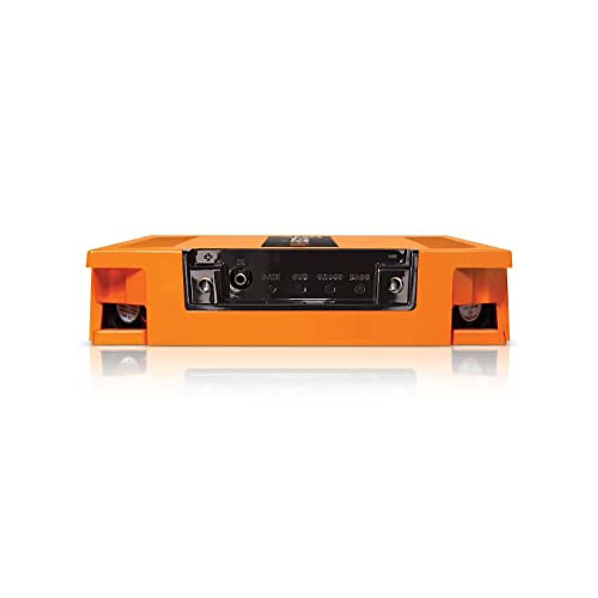 Electra 1-Ch. Vehicle Audio Bass Amp - 8800WRMS D Class High-Powered Mono Bass Amp w/Subsonic & Low Pass Filters Stable @ 1 Ohm, LED Indicators, Sound Specialization, Orange - BANDA 8K81OHMORANGE