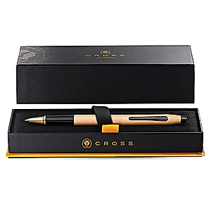 Cross Classic Century Refillable Gel Ink Rollerball Pen, Medium Rollerball, Includes Premium Gift Box - Brushed Rose Gold