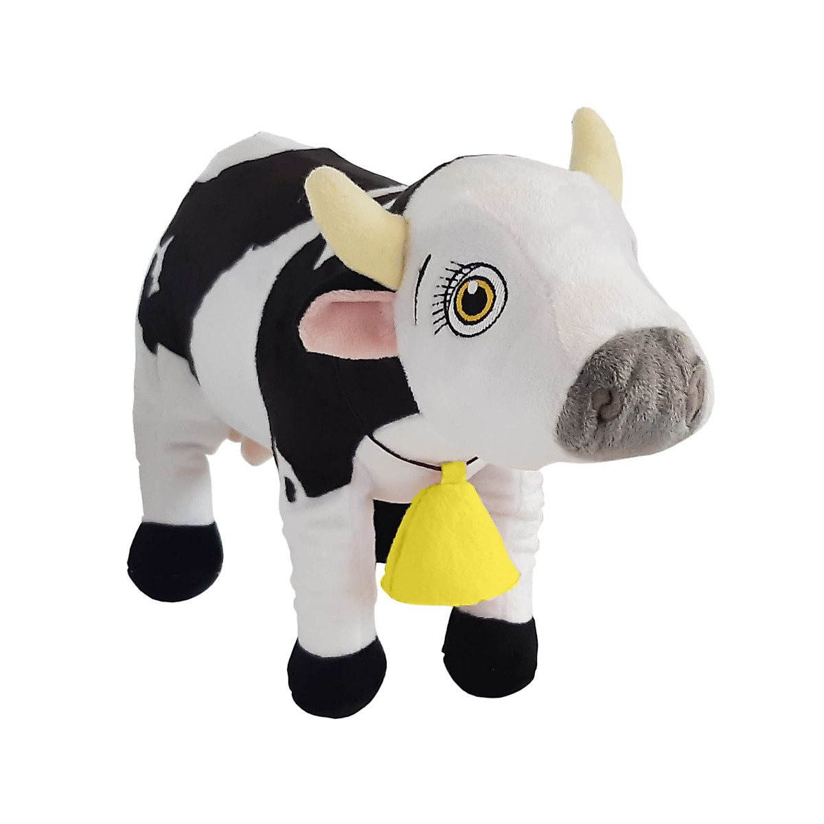 La Granja DE ZENÓN Vaca Lola 14 in. | Musical Stuffed Animal Soft and Huggable | El Reino Infantil