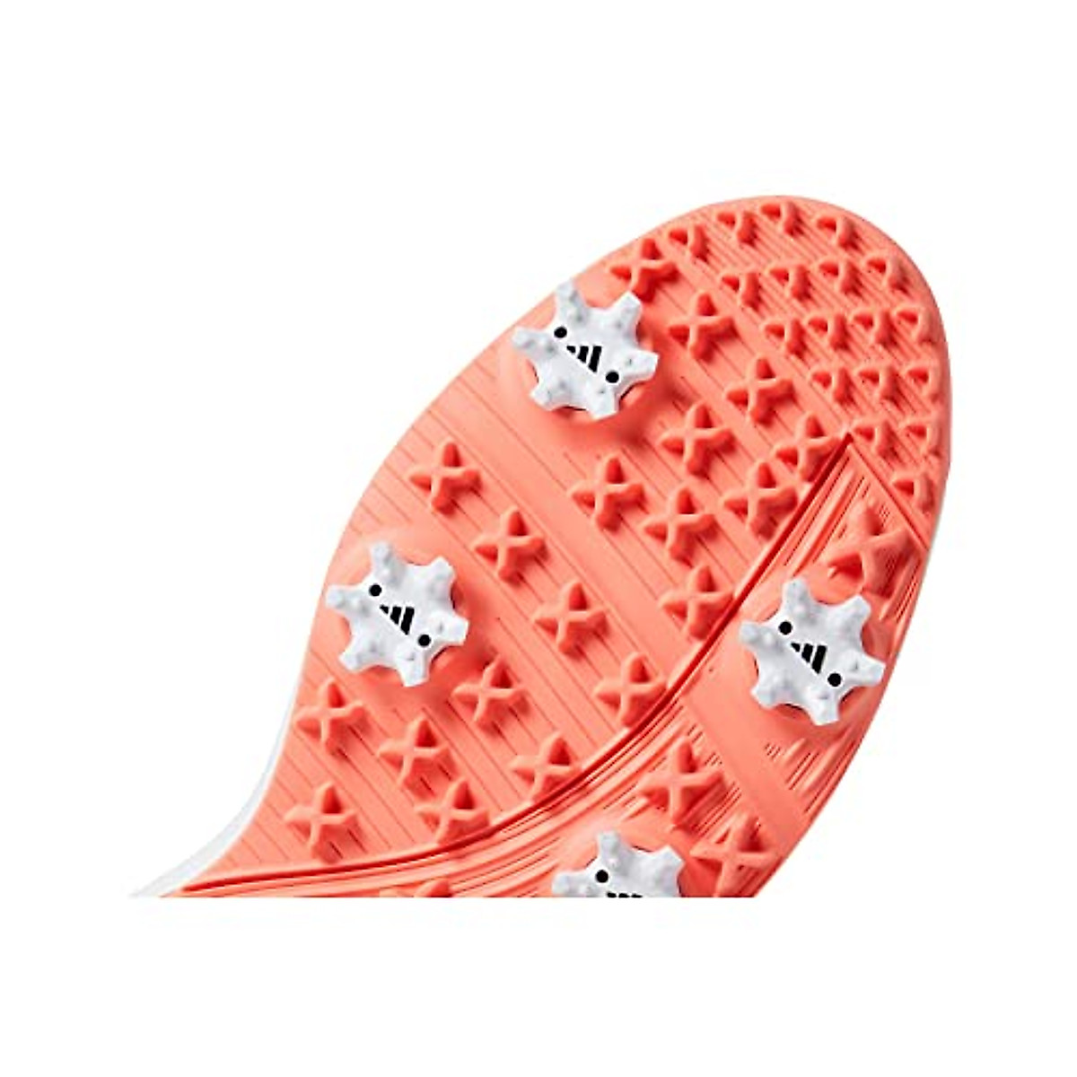 adidas Women's W TECH Response 3.0 Golf Shoe, Grey Two/FTWR White/Coral Fusion, 7.5