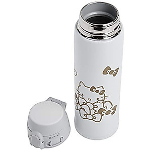 Zojirushi SM-TA48KTWA Stainless Steel Vacuum Insulated Mug, 16-Ounce, Hello Kitty White