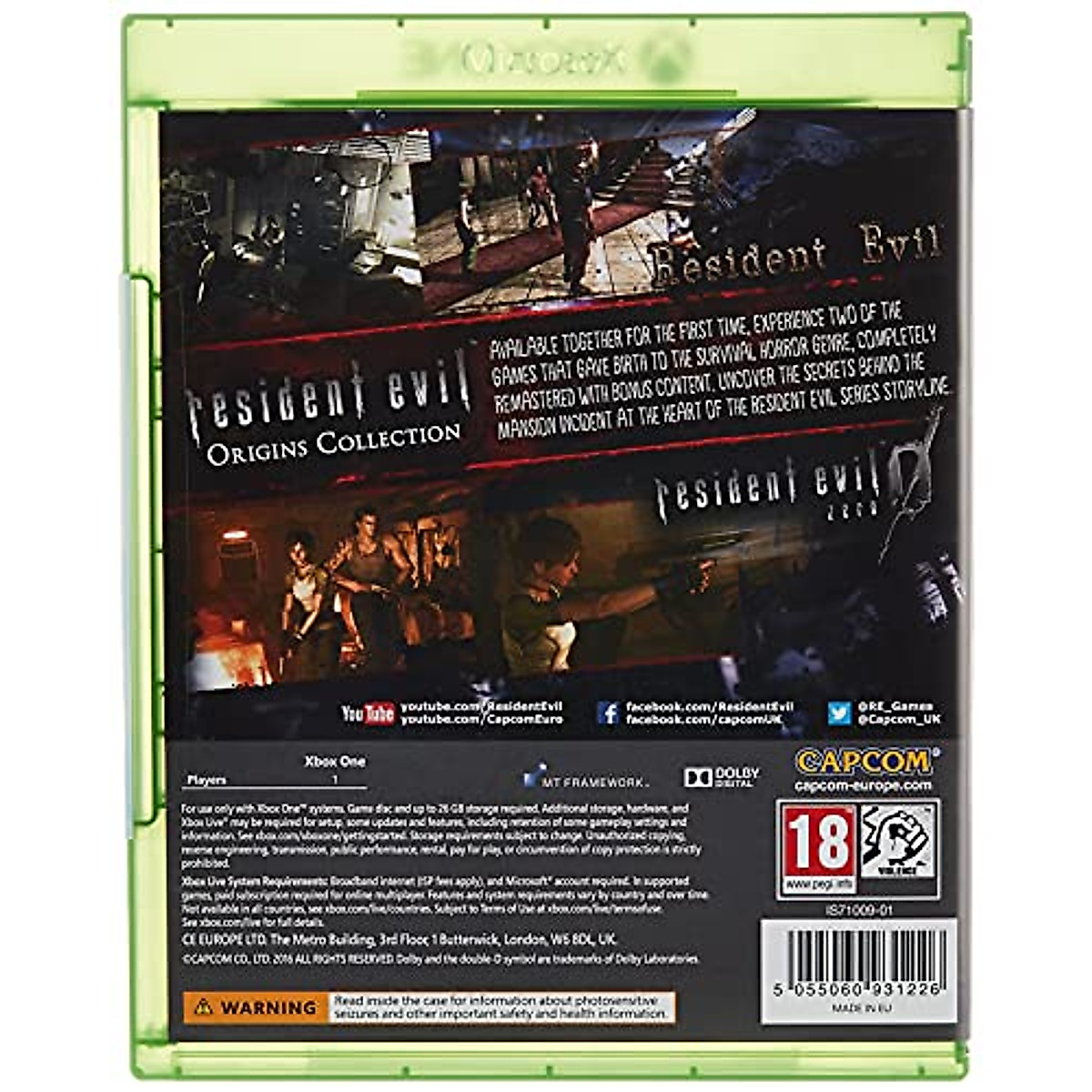 Resident Evil Origins Collection (Xbox One) by Capcom