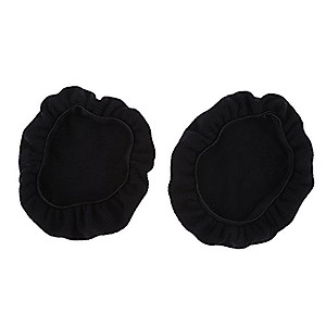 Tvoip 2pairs/4pcs Universal Stretchable Headphone Cover Washable Ear Cup Covers Fabric Headset Ear Pad Cover On-Ear Headphones Earpads (3.54"-4.33"(9-11cm))