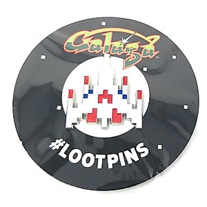 Galaga Enamel Pin - Vintage Arcade - Loot Crate Exclusive