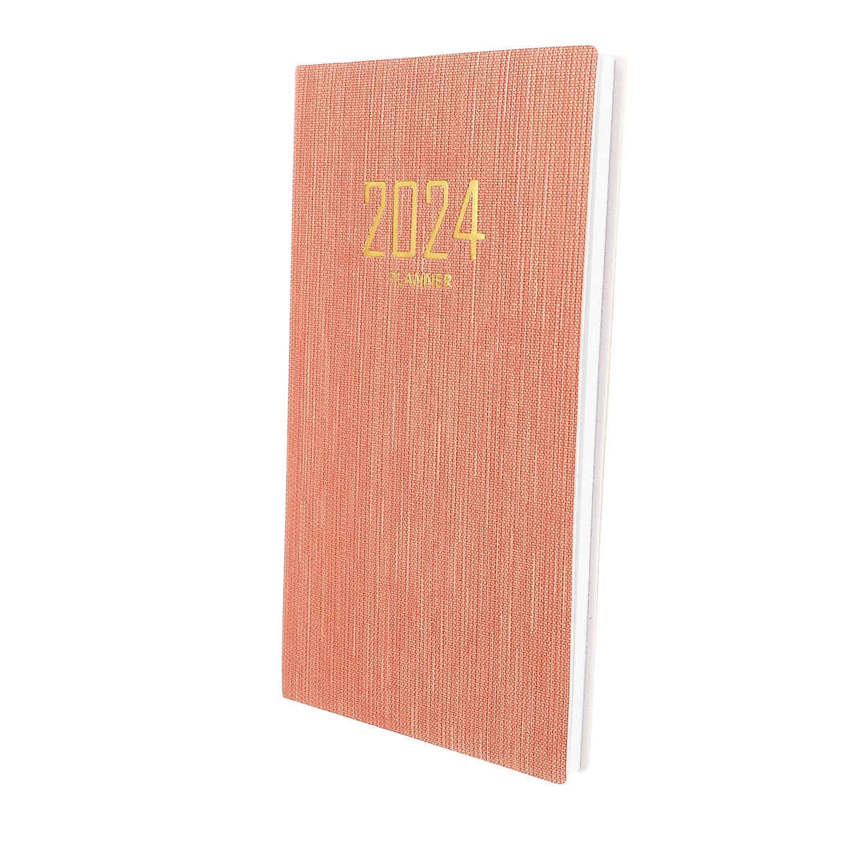 MAGICLULU 3pcs Gallery Leather Weekly Planner 2024 Weekly Planner Notebook Daily Task Planner Weekly Pocket Planner Pocket Notebook Office Accessory Paper Calendar Work Small Notebook