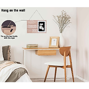 New Dad Gift-New Father Gift-Become a Father-Pregnancy Announcement Gift-You're Going to be a Daddy-New Baby Sonogram Photo Gift-Love At First Sign-Wood Picture Frame Photo Frame for 6''×4'' Photo