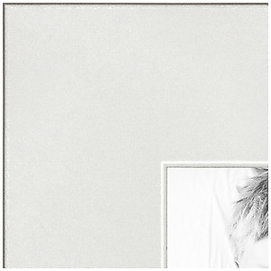 ArtToFrames 40x50 CM / 15.75x19.69 INCH White Picture Frame, This 1.25 Inch Custom MDF Poster Frame is White - Comes with Regular Glass and Corrugated Backing (CMWOMFRBW26074-40x50)