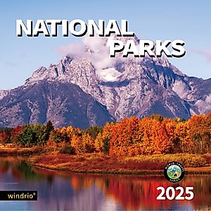 2024 2025 Wall Calendar, July 2024 - December 2025, Wall Calendar National Park, 12" x 24" Opened,Full Page Months Thick & Sturdy Paper for Gift Perfect Calendar Organizing & Planning