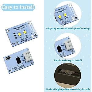 DA41-00676J LED Light Board Fits for Samsung Refrigerator Refrigerators LED Light - AP6000168 PS11732779 EAP11732779 (1 Pack)