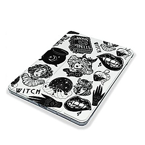 Halloween Witch Witchcraft case Compatible with iPad Mini Air Pro 7.9 8.3 9.7 10.2 10.9 11 12.9 inch Pattern Cover New 2022 2021 Trifold Stand 3 4 5 6 7 8 9 Generation 606 (11" Pro 1/2/3 gen)