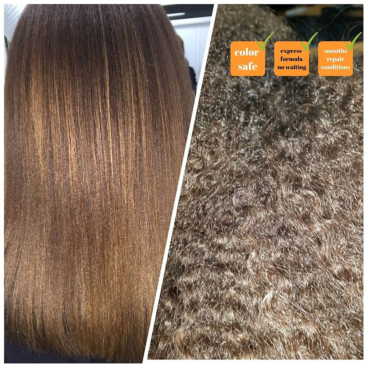 Clarifying Shampoo with Brazilian Keratin Treatment and Intensive Hair Mask KIT + Sulfate Free and Sodium Free Shampoo & Conditioner KIT