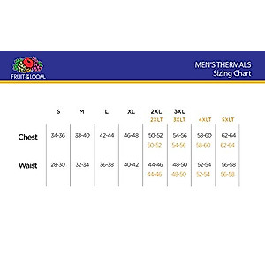 Fruit of the Loom Men's Classic Midweight Waffle Thermal Underwear Bottoms (1 & 2 Packs), Black/Black, X-Large Classic Midweight Waffle Thermal Underwear Bottoms, Black/Black (2-Pack), X-Large