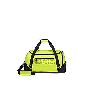 American Tourister Travel Bags, Black/Lime Green