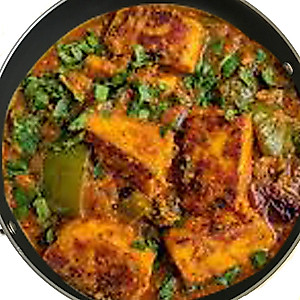 Aluminium Kadhai Hard Anodised with Stainless Steel Lid All Purpose Pan Round Bottom Deep Fry Pan / Kadai Stir Fry Pan Multipurpose Pan