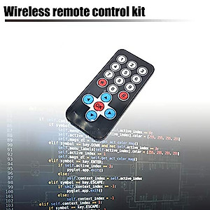 KOOBOOK 2Pcs Infrared IR Remote Control Sensor Module Kits for Arduino(Remote Control + Receiver Board)