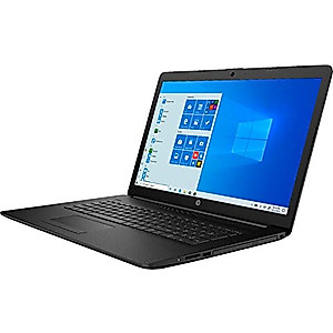 HP 2020 Laptop, 17.3" HD+ Screen, 10th Gen Intel Core i5-1035G1 Quad-Core Processor up to 3.60GHz, 8GB DDR4 RAM, 256GB PCIe NVMe M.2 SSD, DVD-RW, HDMI, Wireless-AC, Bluetooth, Windows 10 Home, Black