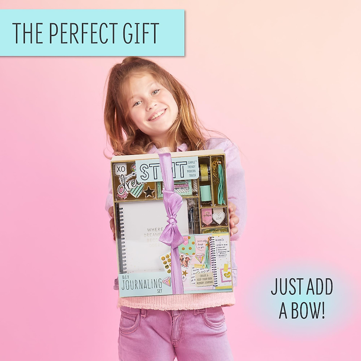 STMT D.I.Y. Dreamers Become Doers Journaling Set, Stationery Set, Bullet Journal Kit, Journaling Kit, Journals for Teen Girls, DIY Journal Set for Girls Ages - 8+