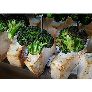 VERTIGRILLE Vertical Skewer Rack - 2 Pack (24 skewers) - Air Fryer Rack - Smoker Rack - Grill and Oven Chicken Wing Rack and Much More