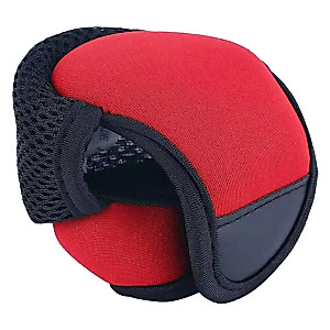 INOOMP Fishing Reel Bag Fishing Rod Case Fly Reel Case Breathable Reel Protector Scrolls Home Fishing Reel Pouch Protective Cover Fishing Reel Case One Body Stretch Bag Neoprene