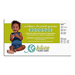 Seventh Generation Baby Wipes Sensitive Protection with Snap Seal Diaper Wipes 768 Count