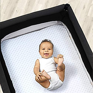 Chicco Lullaby Playard Sheets - Pink Dot 2-Pack | Pink/White