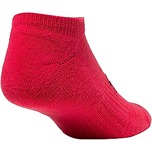 UA Training Cotton Socks - Red - Large (Shoe Size 8 -12)