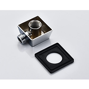 Square Wall Elbow for Hand Held Shower, Chrome