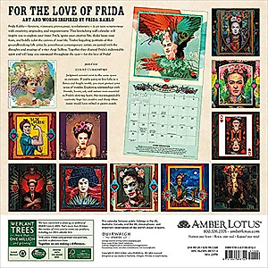 For the Love of Frida 2023 Wall Calendar: Art and Words Inspired by Frida Kahlo