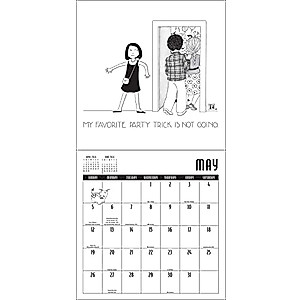 Mary EngelDark 2024 Wall Calendar