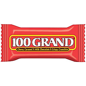 100 Grand Chocolate Bar Fun Size, 11 Ounce