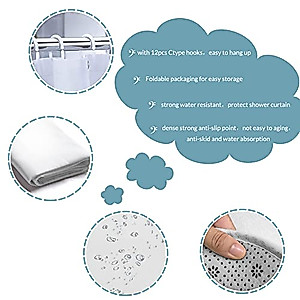 NMPPTM 4 Pcs Sets King African American Lovers Couple Colorful Painting Shower Curtain with Non-Slip Rugs, Toilet Lid Cover and Bath Mat,Durable Waterproof Shower Curtain