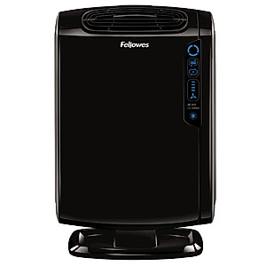 Fellowes AeraMax 190 Air Purifier for Mold, Odors, Dust, Smoke, Allergens and Germs with True HEPA Filter and 4-Stage Purification, Medium-size Room 200-400 sq. ft., Black