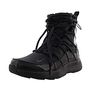 Nike Tanjun High Rise Womens Shoes Size 5.5, Color: Black/Black