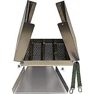Sluice Box for Gold Mining; 50 inch Gold Prospecting Sluice; Folding Aluminum Sluice Box with Miners Moss; Large Gold Box for Gold Mining and Gold panning kit