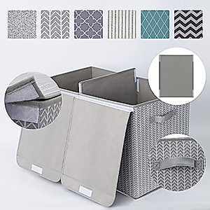 GRANNY SAYS Bundle of 1-Pack Hanging Shelves & 1-Pack Extra Large Storage Bin with Lid