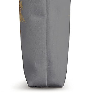 Be Strong Courageous Christian Messages Lion Cross Graphic Tote Bag