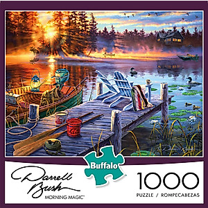 Buffalo Games - Darrell Bush - Morning Magic - 300 Large Piece Jigsaw Puzzle