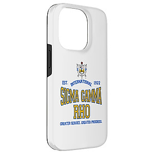 iPhone 14 Pro Sigma Gamma Rho Sorority Case