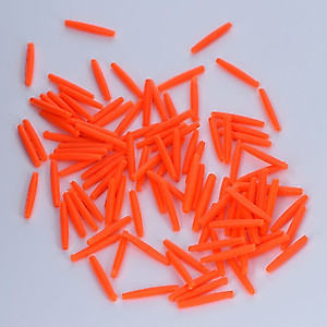VGEBY 100Pcs Strike Indicator, Tear Drop Fishing Bobber Tackle Accessory(Orange-L) Fish Supplies Slip Strike Indicator